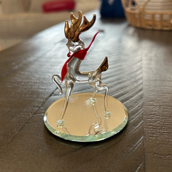Glass Baron | Art | Vintage 22 Karat Gold Overlay Small Glass Rudolph ...